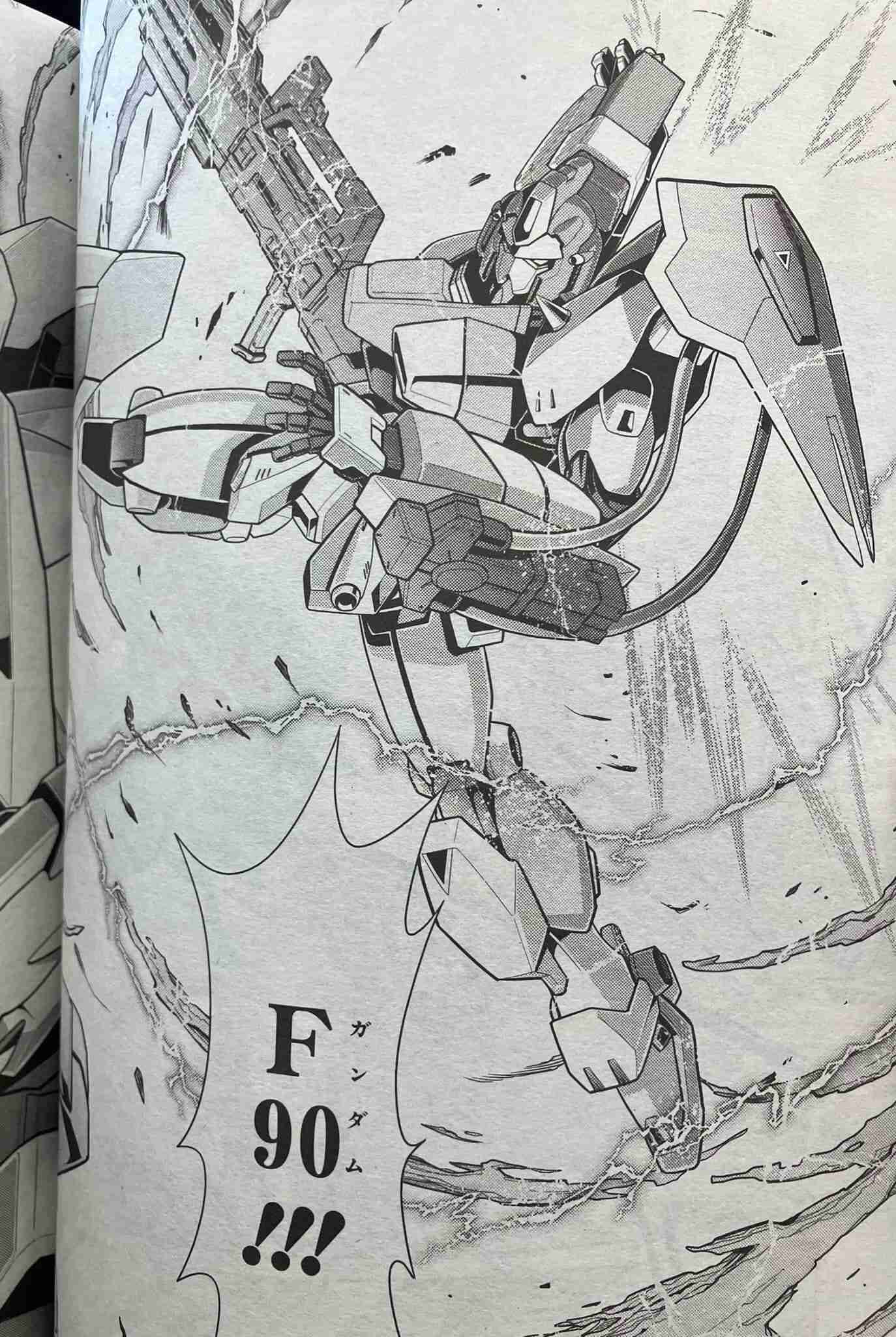 【心得】20231010 機動戰士鋼彈 F90FF 漫畫 角色 機設討論 F90 Cluster 火星F90新裝登場 @鋼彈 精華區 - 巴哈姆特