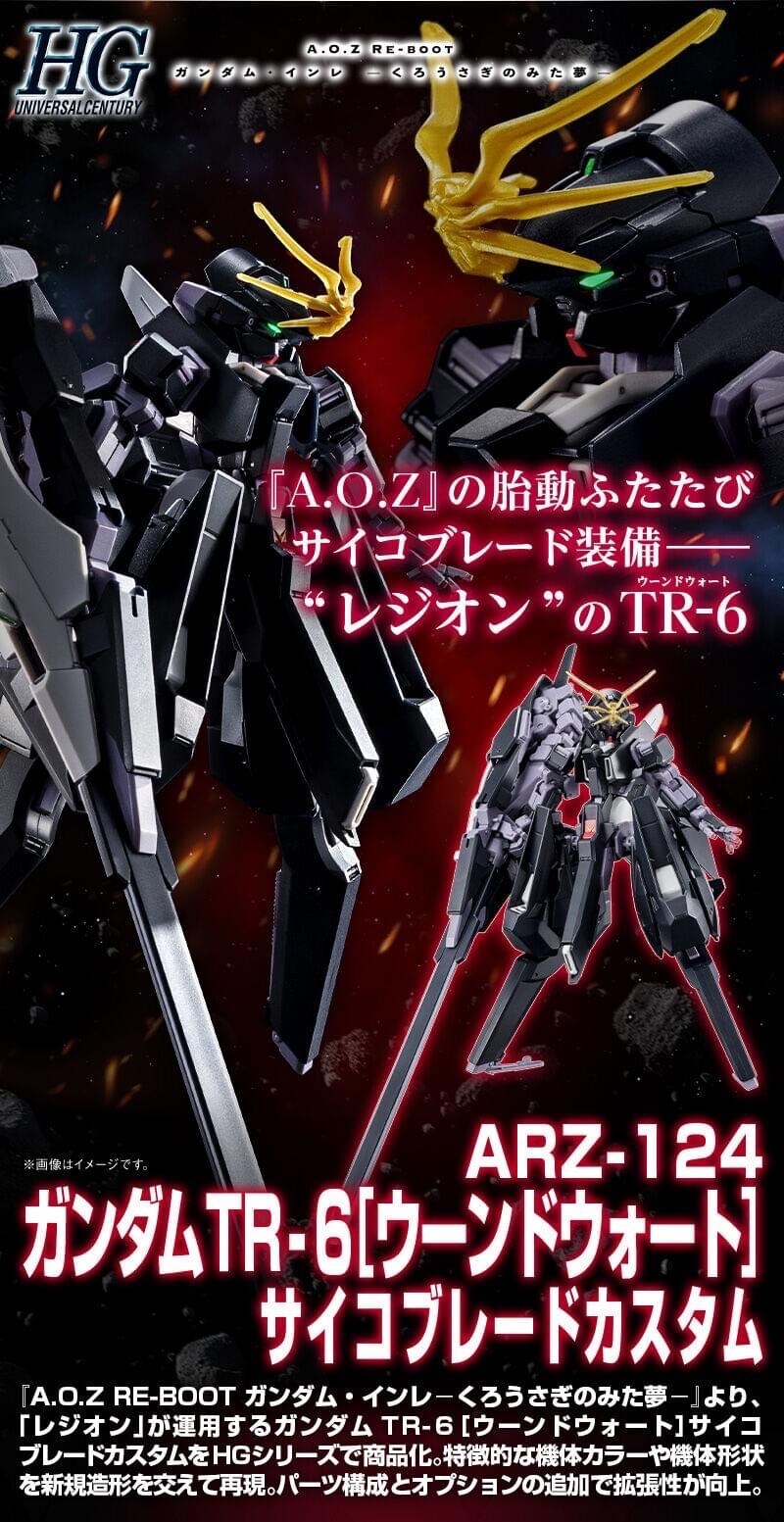 【情報】HGUC AOZ TR計畫 TR1 雷吉翁TR6 釋出 @鋼彈 哈啦板 - 巴哈姆特
