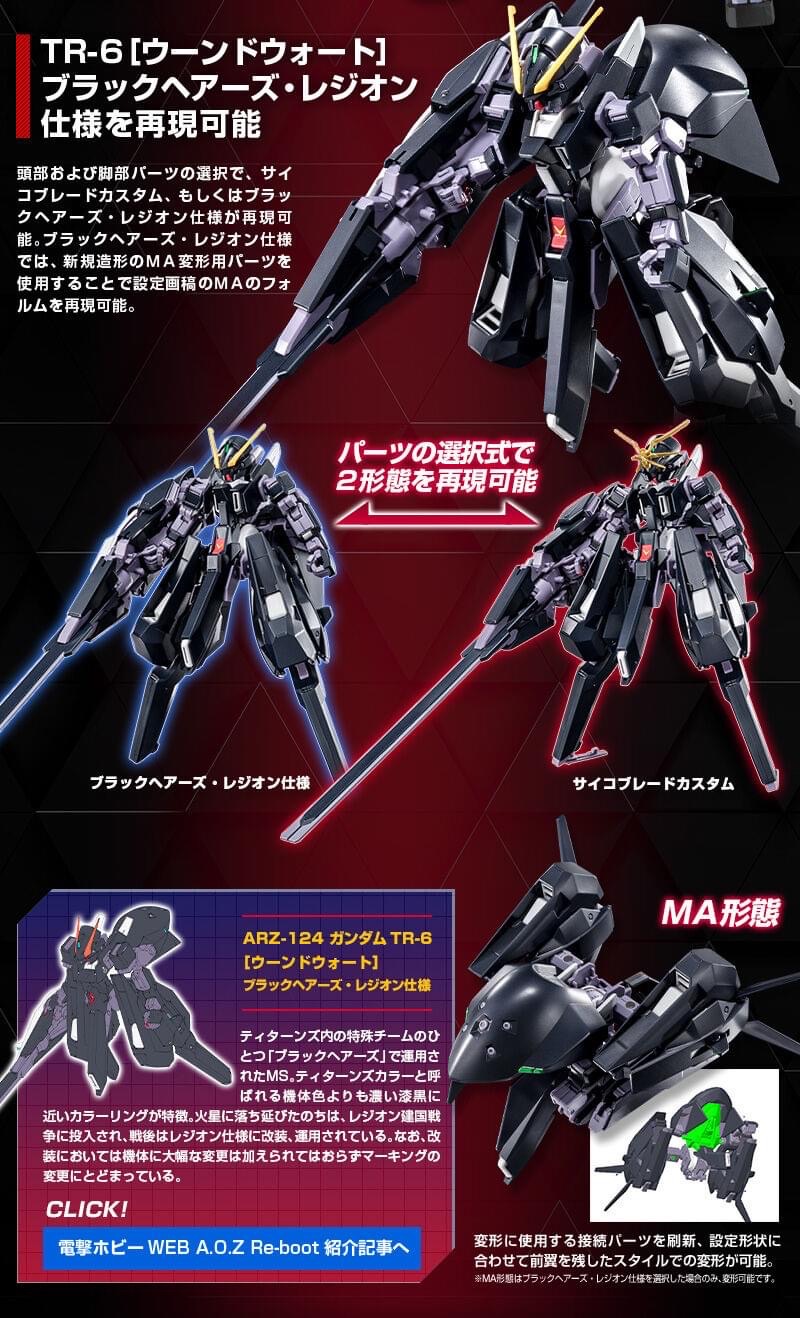 RE:【情報】HGUC AOZ TR計畫 TR1 雷吉翁TR6 釋出 @鋼彈 哈啦板 - 巴哈姆特